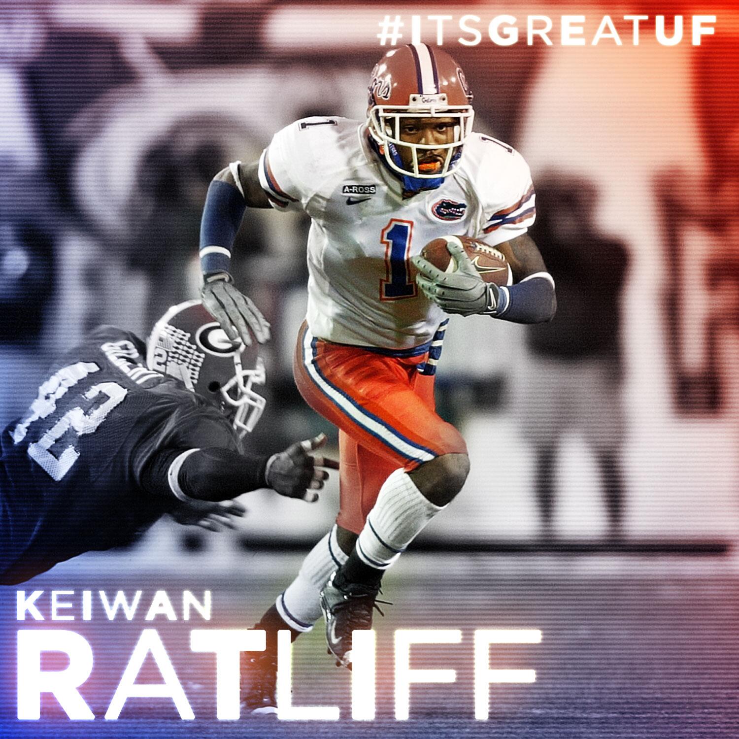 Congrats to Keiwan Ratliff, being inducted into the UF Hall of Fame ...