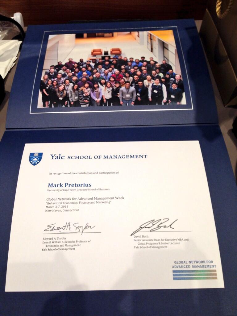 Yale University Diploma