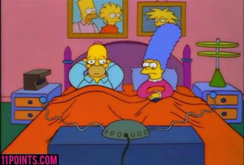 The Simpsons On Twitter You Know Fox Turned Into A Hardcore Sex