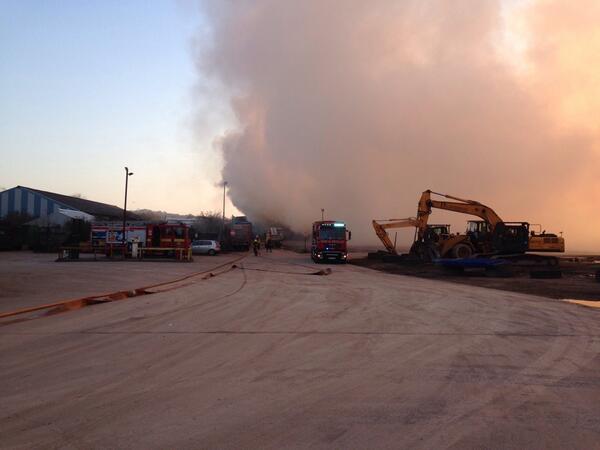 Fire at Tipton recycling plant 'was arson' - ITV News