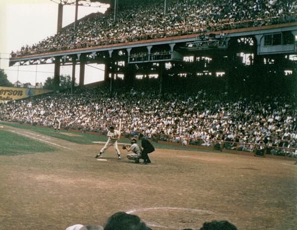 Duke Snider at Ebbets Field in 1957, in COLOR | Major league baseball ...