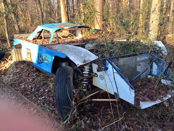 Dale Earnhardt Jr Car Graveyard