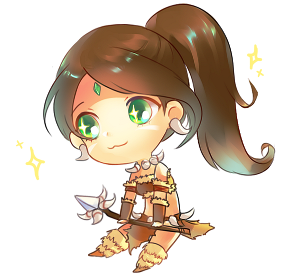 Nidalee Chibi Wallpaper