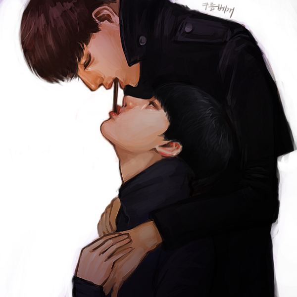 Kaisoo Kiss Fanart
