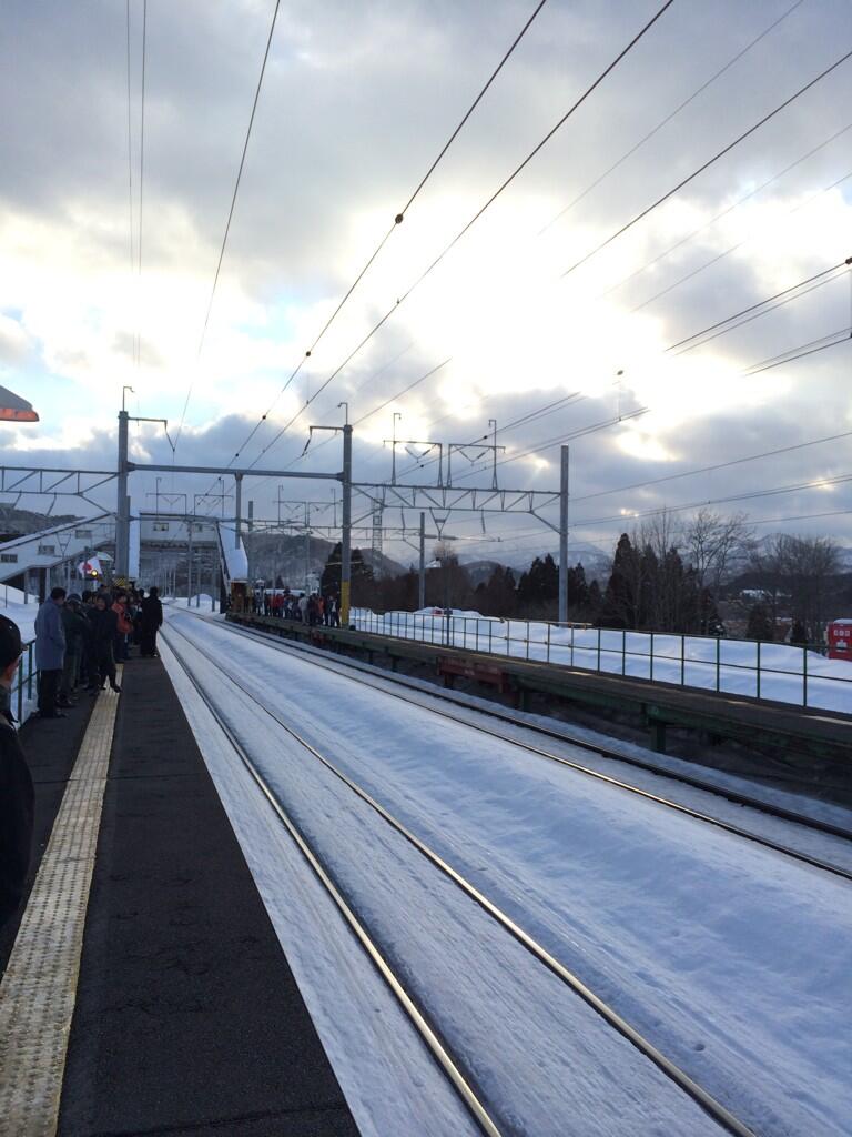 E531系 on Twitter: "知内駅人すごい！ http://t.co/qotn5SfUiV"