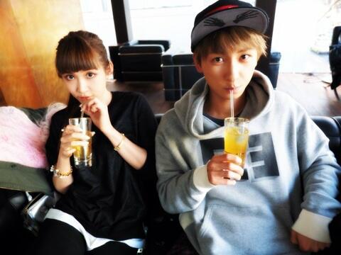 Saeko (OFFICIAL) on Twitter: "Tea with Atae from AAA♪ https://t.co/1U2MhjlSkB http://t.co ...