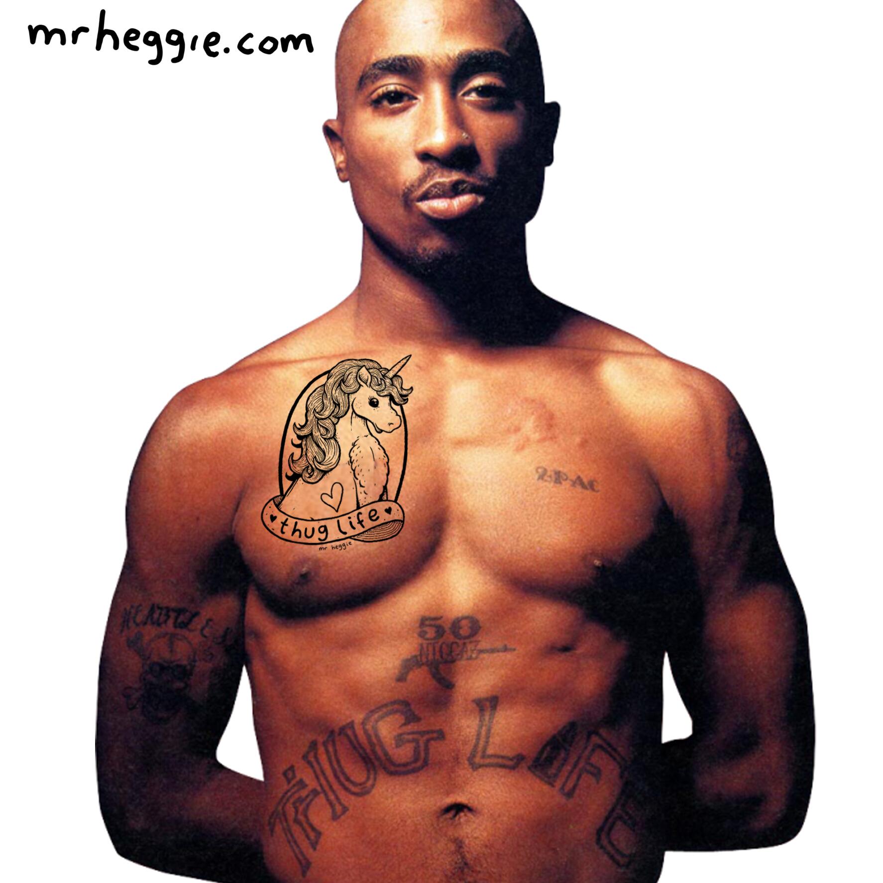 Tupac Thug Life Tattoo