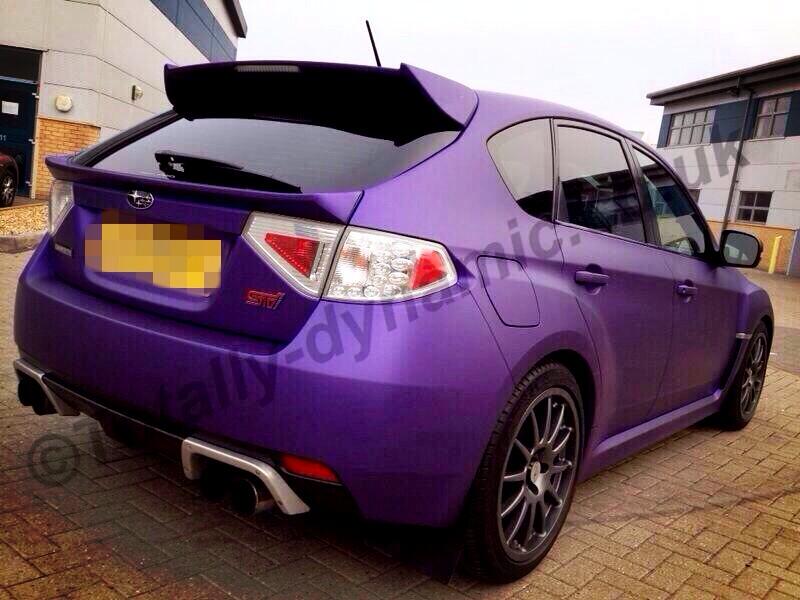 Vinyl Wrapped Subaru Impreza Wrx