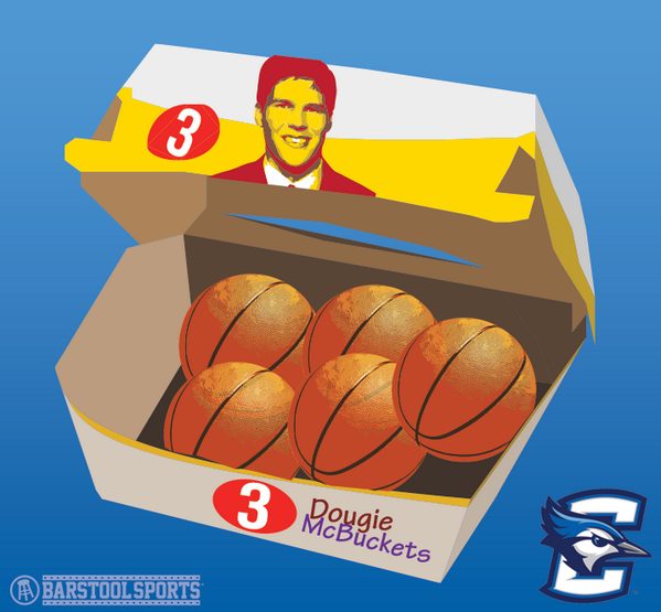 My Dougie McBuckets Illustration : r/Creighton