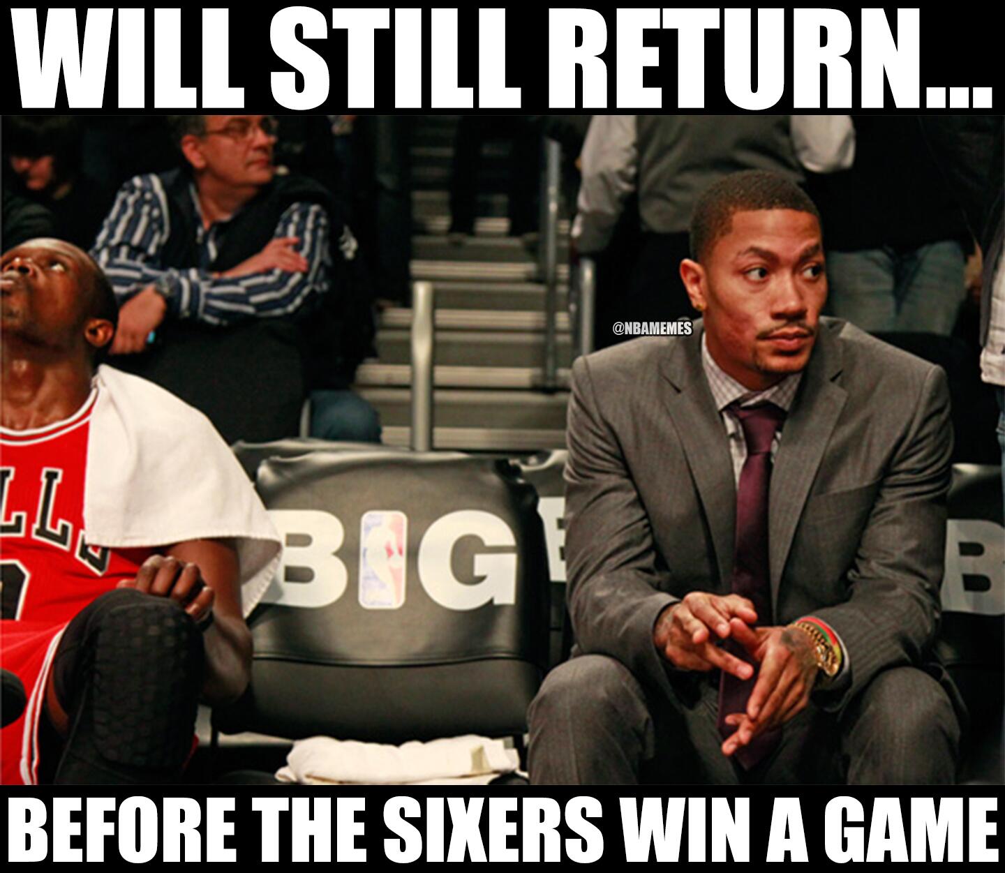 Derrick Rose Return Meme