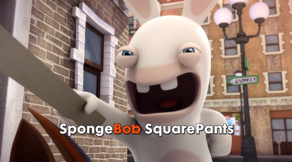 Rabbids Vs Spongebob