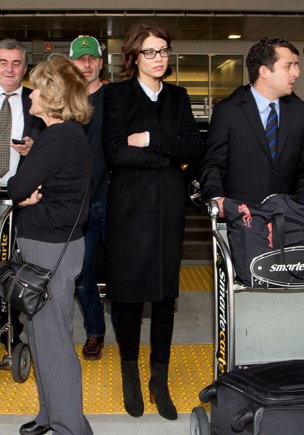 Lauren Cohan And Andrew Lincoln
