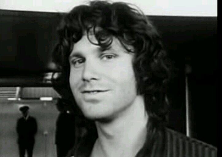 Jim Morrison Smiling