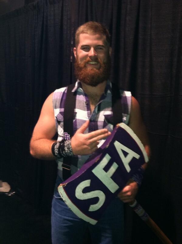 Sfa Lumberjacks Hand Sign