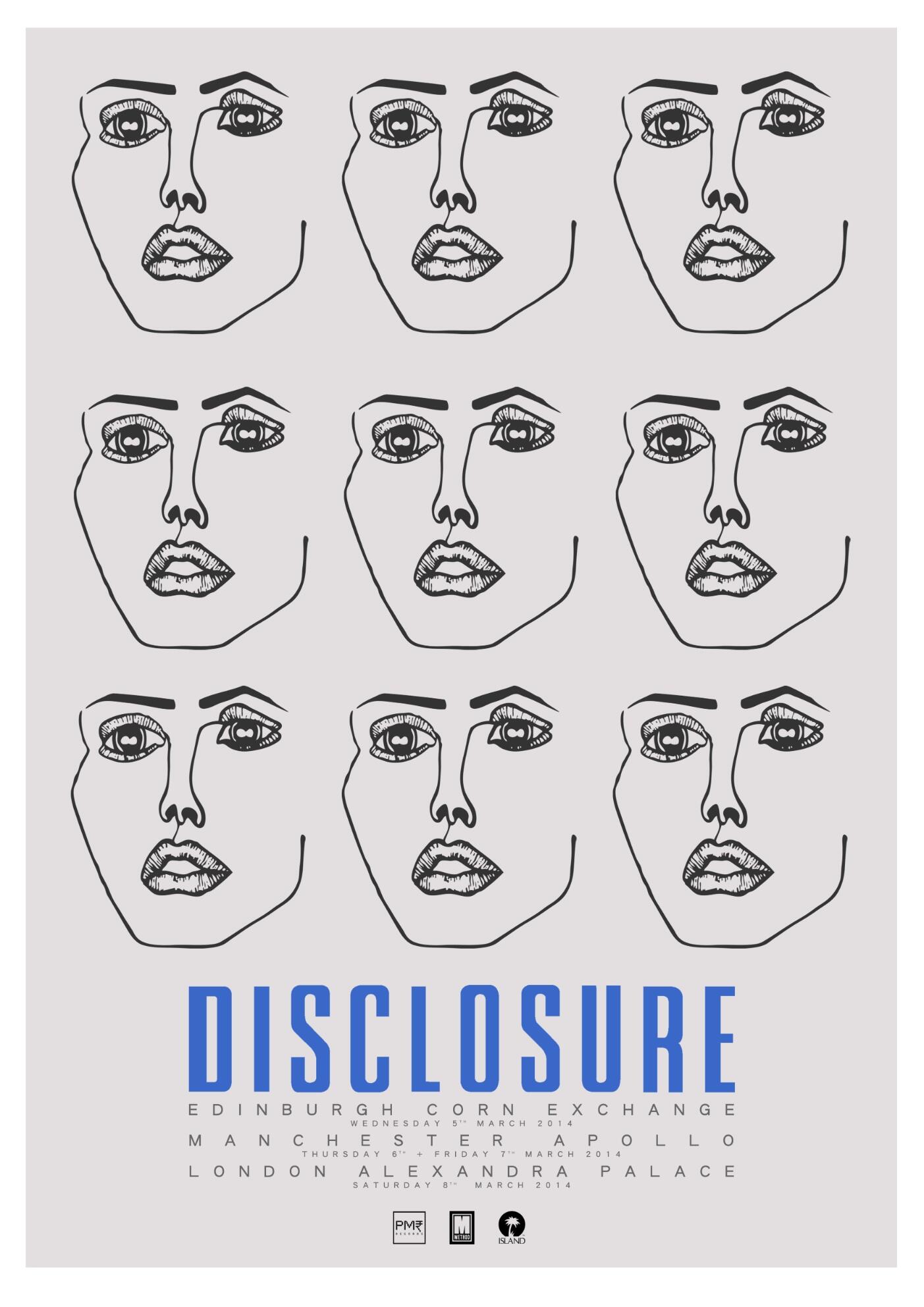 Disclosure Face Logo