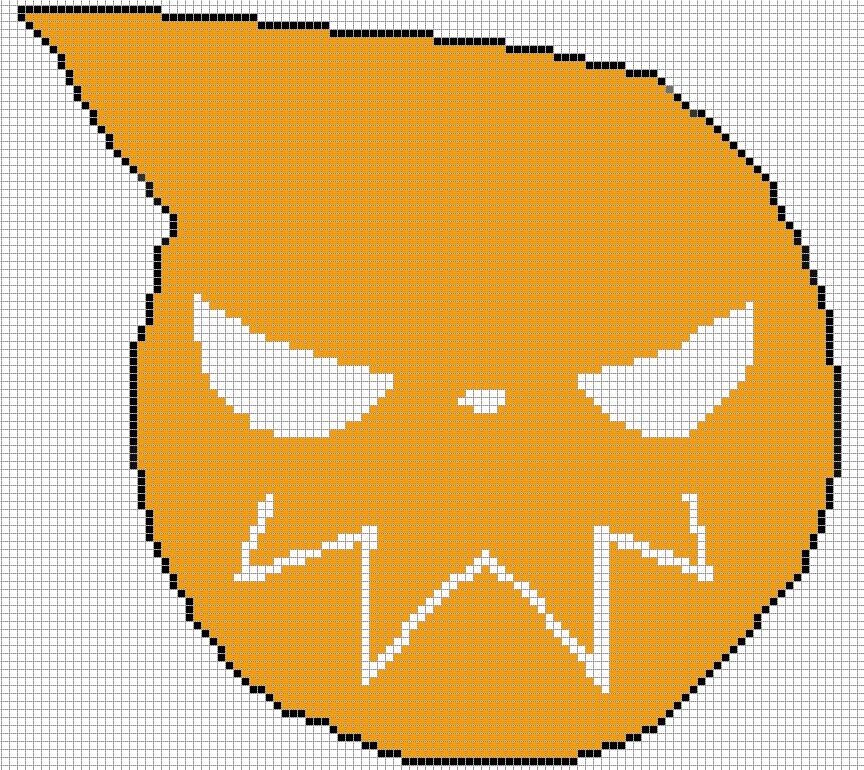 Minecraft Logo Pixel Art Template