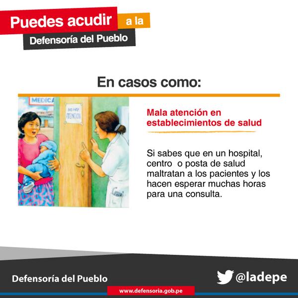 Defensoría Perú On Twitter AtenciÓn Conoce En Qué Casos Puedes