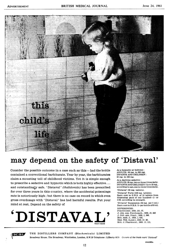 Children Of Thalidomide 1958 The History Of The Thalidomide Tragedy