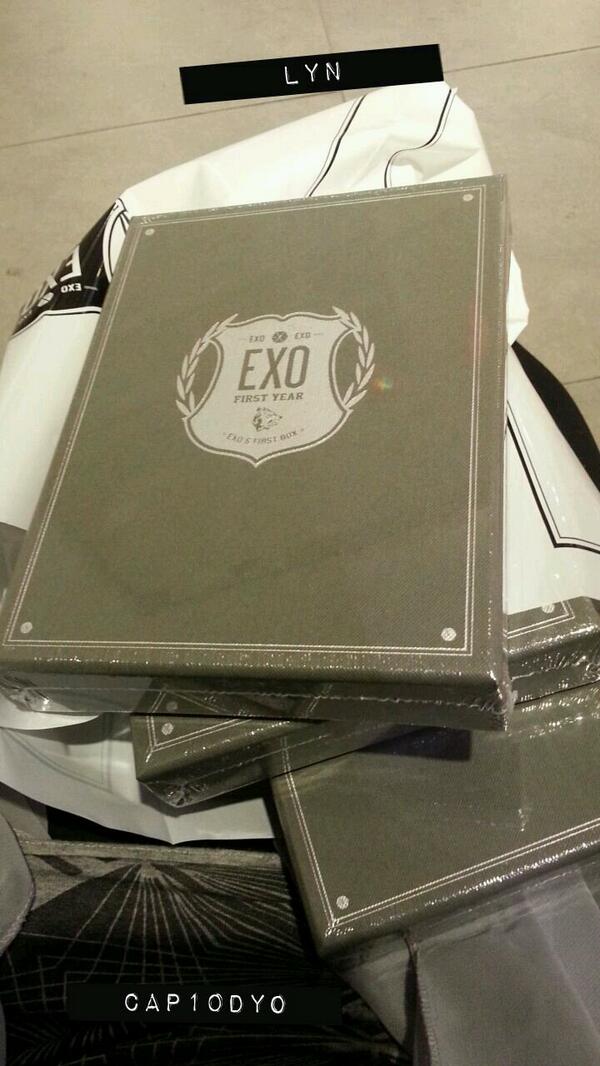 Preview of EXO First DVD Box set