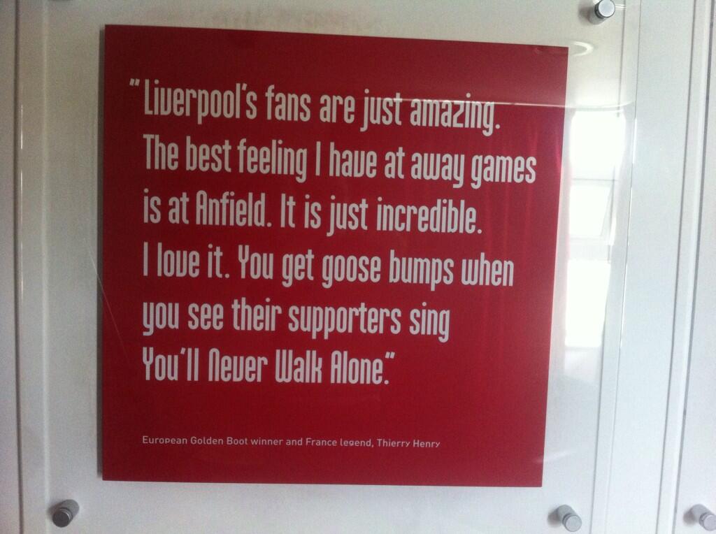 Liverpool Anfield Quotes