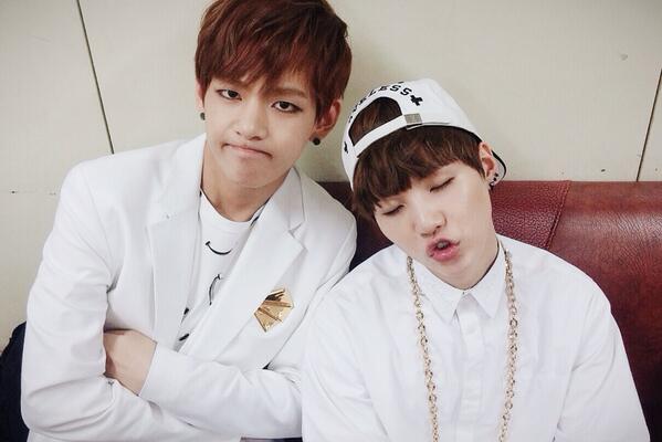 Suga and V