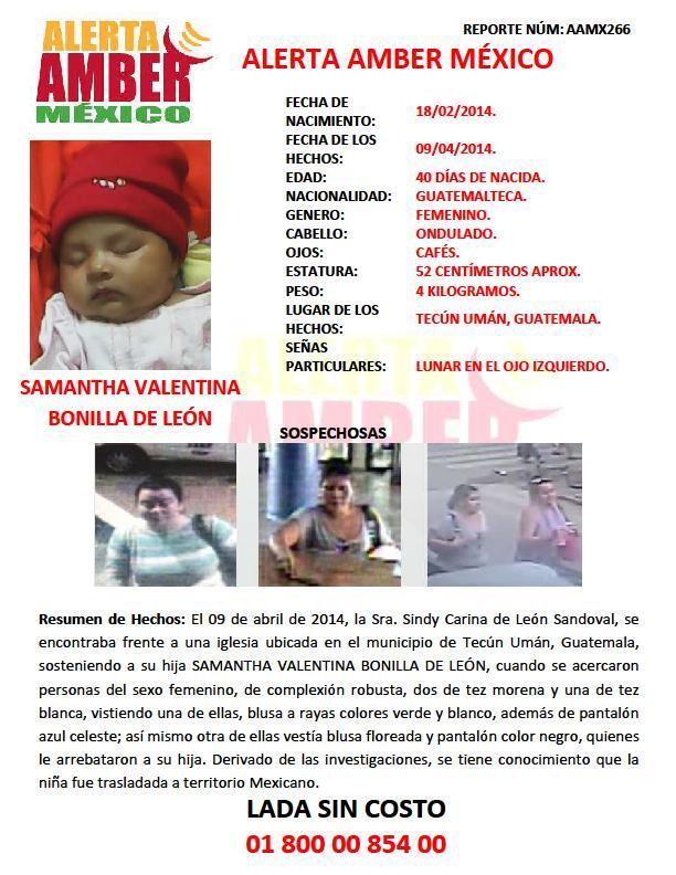 Alerta Amber México On Twitter Alertaambermx Solicita Su Apoyo Para