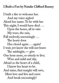 Natalie Clifford Barney