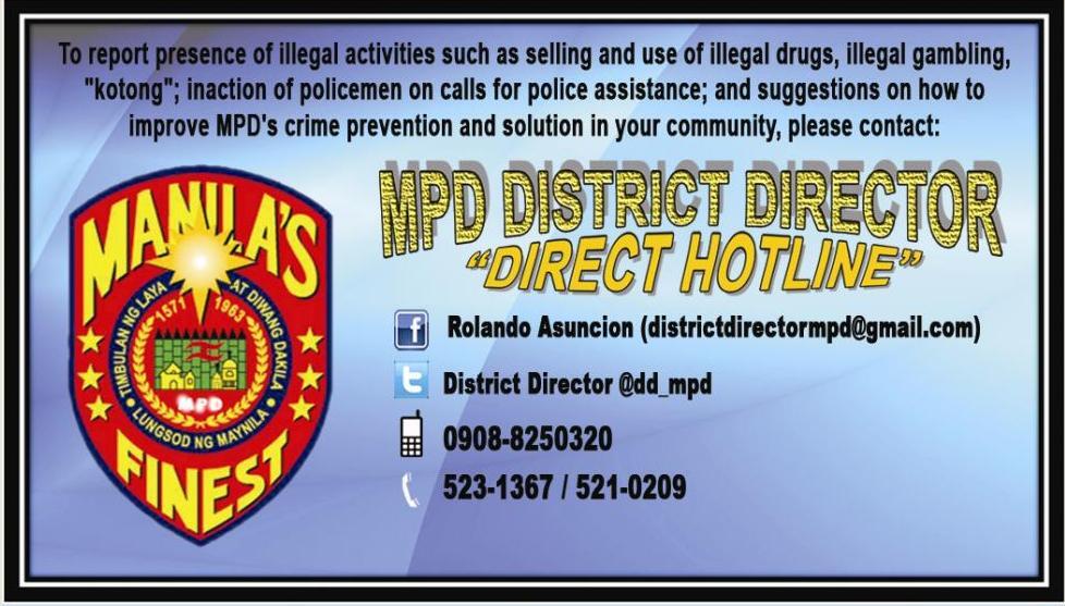 Manila Police District Logo