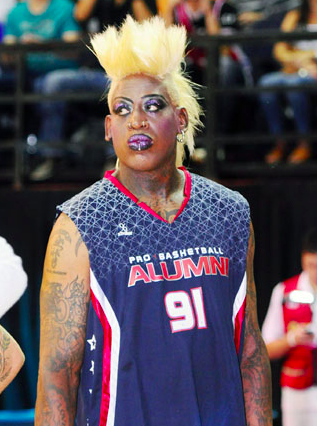Dennis Rodman Dress Like A Woman