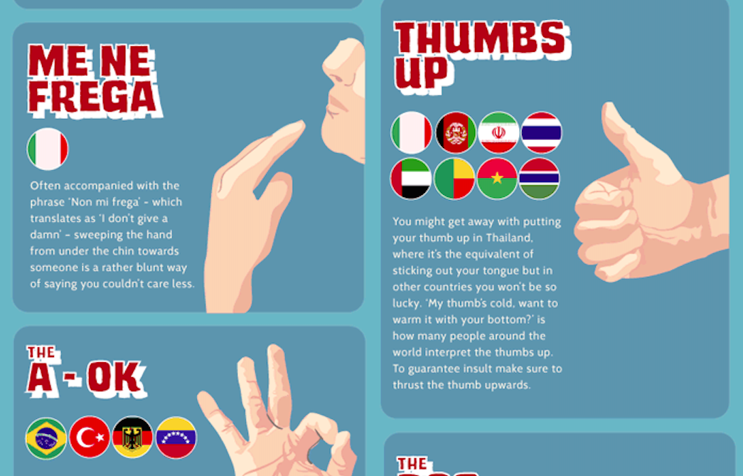 Rude Hand Gestures Around The World Hand Sign Meanings: 21 Common