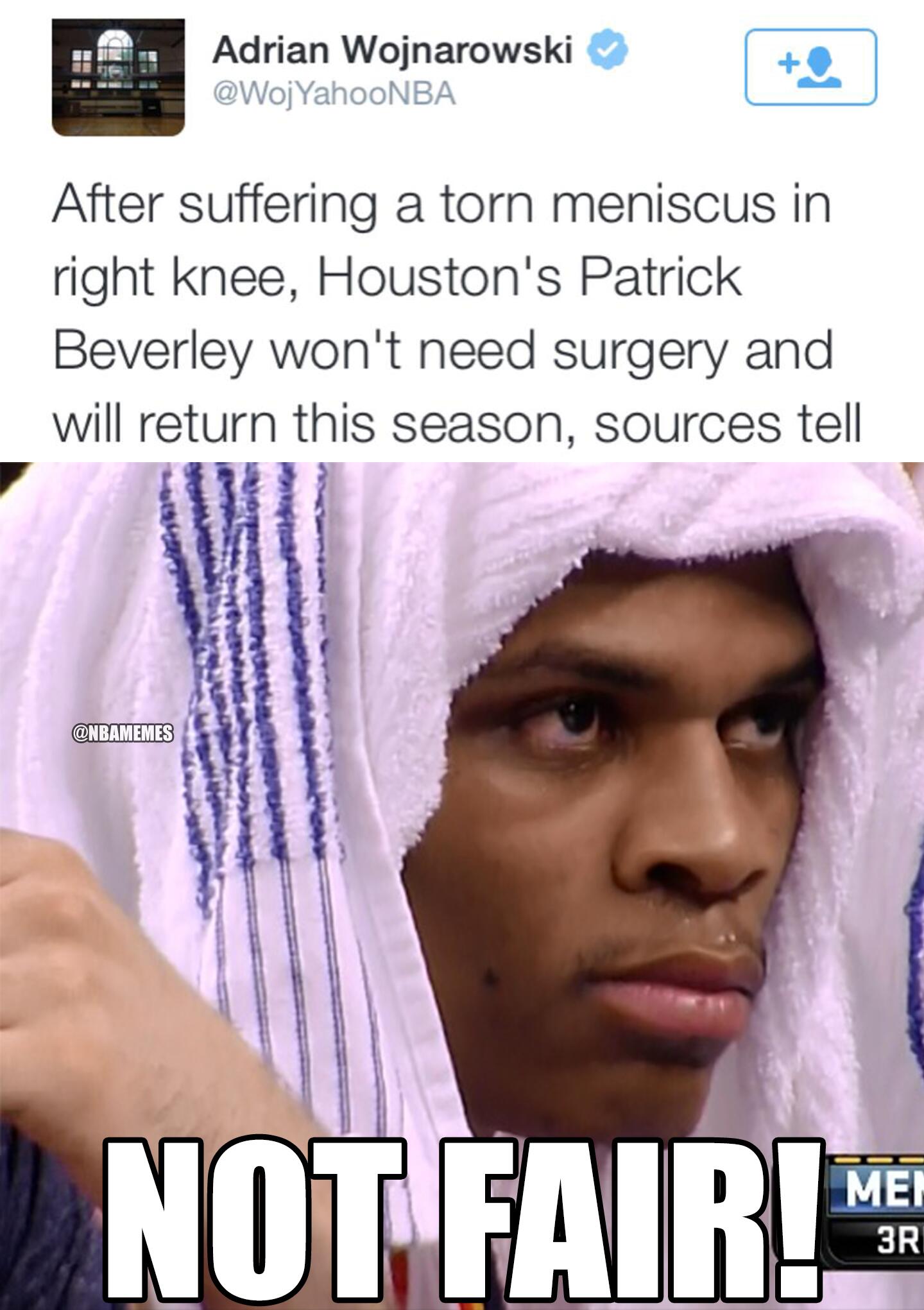 Westbrook Injury Meme