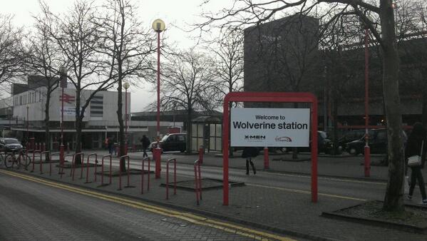 Wolverhampton station renamed 'Wolverine' for the day - ITV News