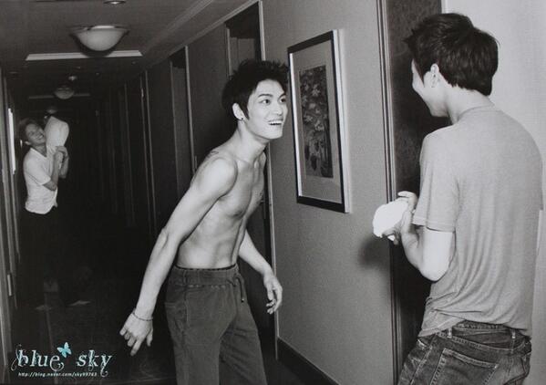 Yoochun Shirtless