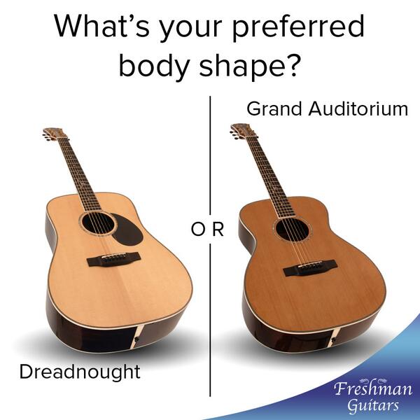 Grand auditorium vs dreadnought