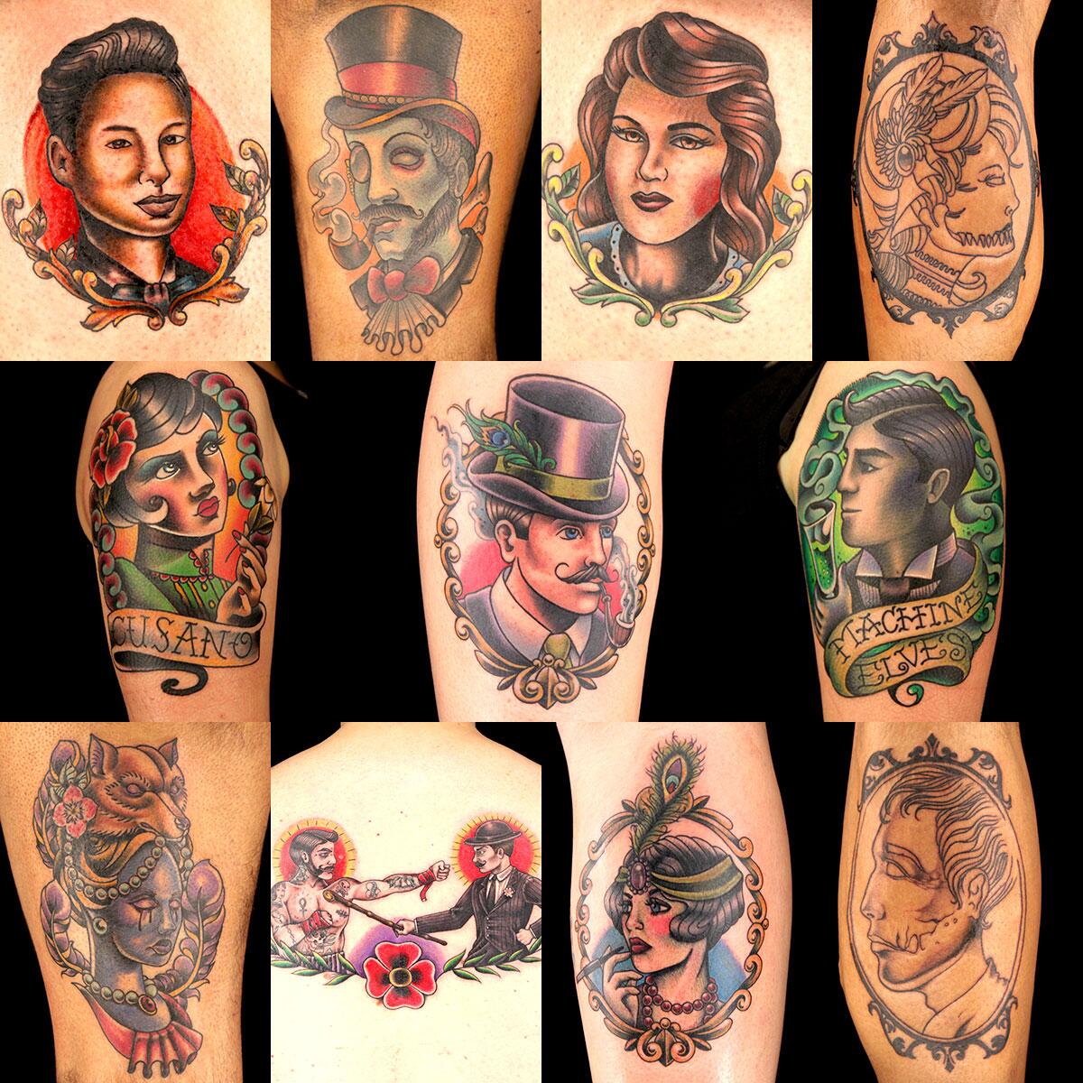 Spike Ink Master Tattoos