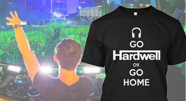 Go Hardwell Or Go Home T Shirt