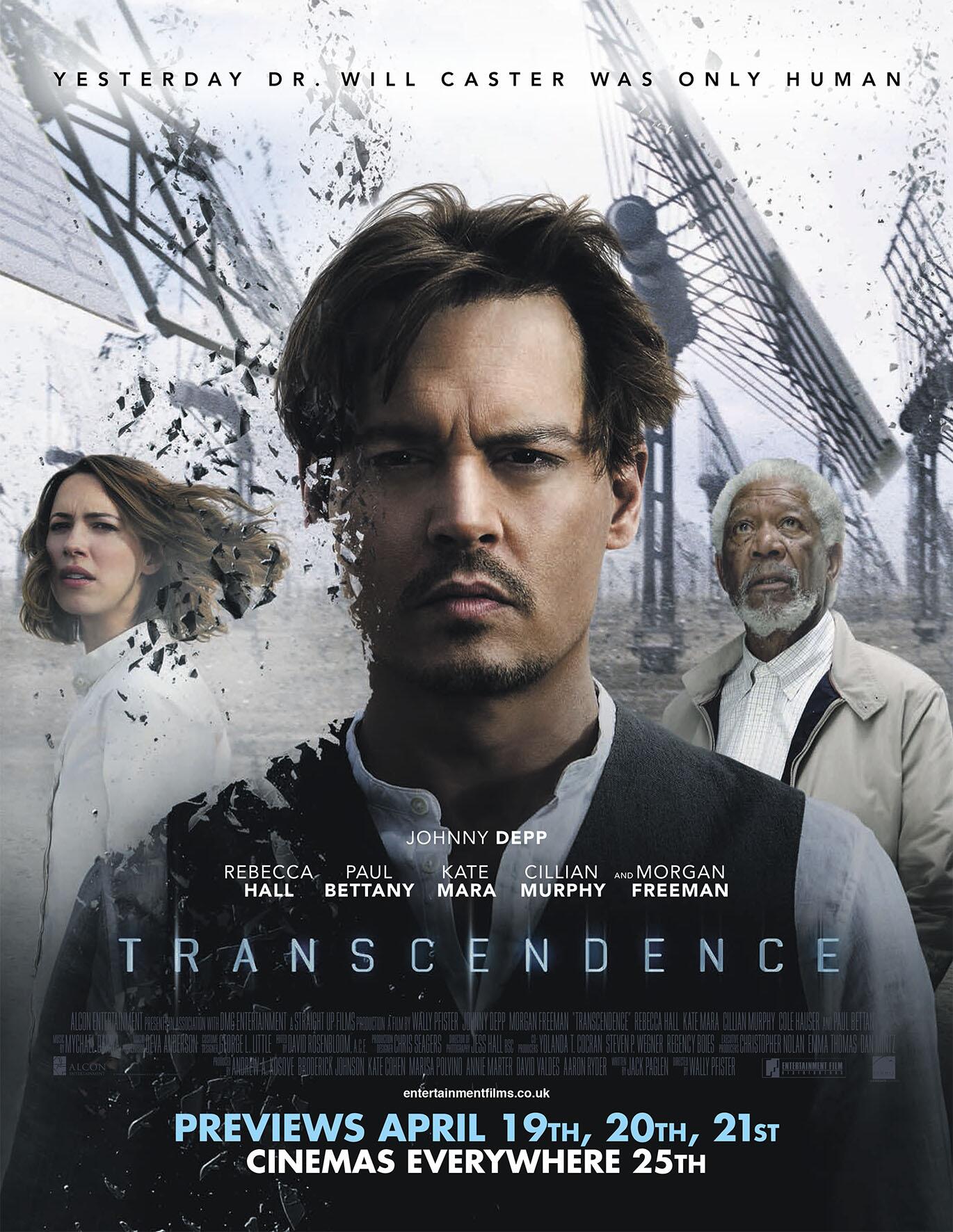 Transcendence Movie Poster