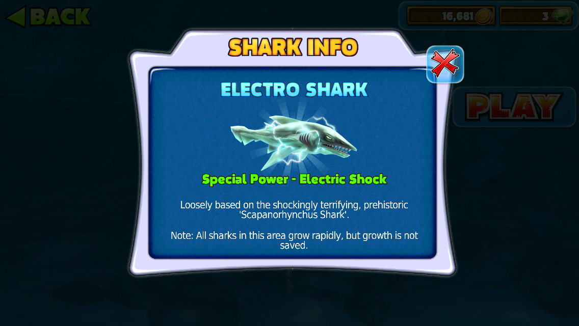 Scapanorhynchus Electric Shark