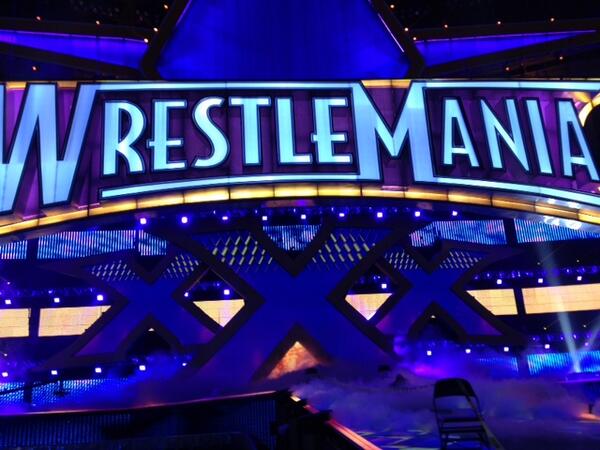 WrestleMania XXX Ramp during Undertaker Entrance Test : r/SquaredCircle