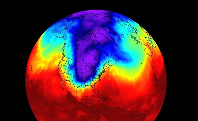 Polar Vortex Nasa World Maps