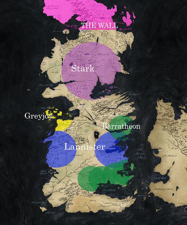 Westeros Map Wallpaper