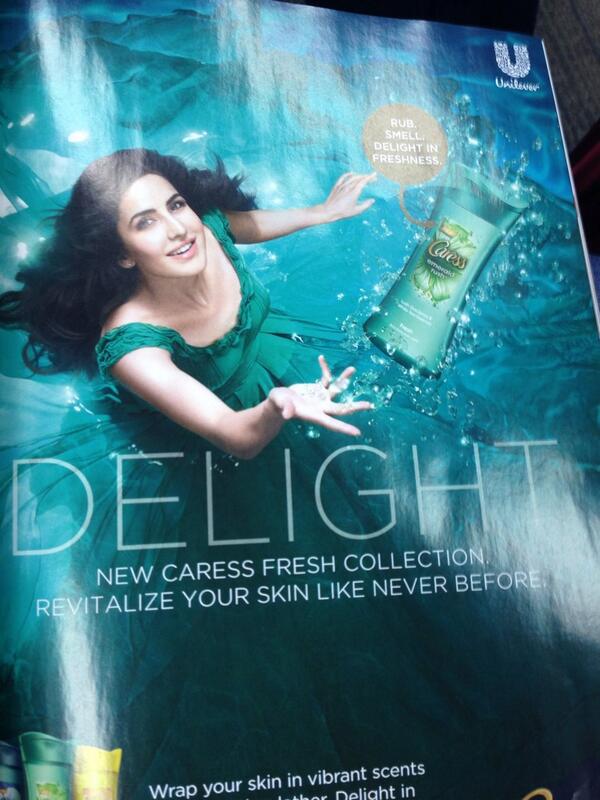 Katrina Kaif's Caress Ad in American Vogue | Bollywood