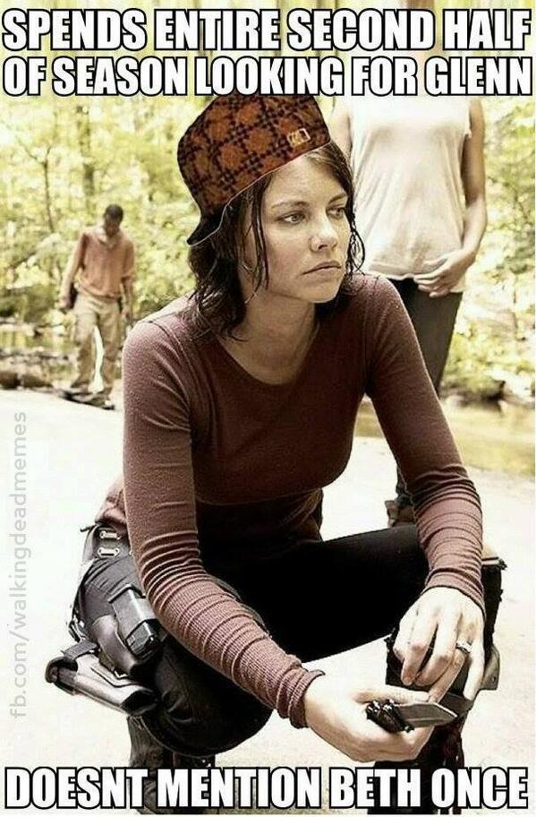 Walking Dead Beth Meme