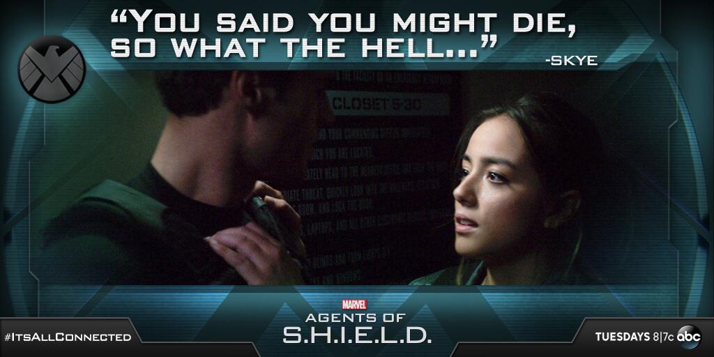 Agents Of Shield Skye And Ward