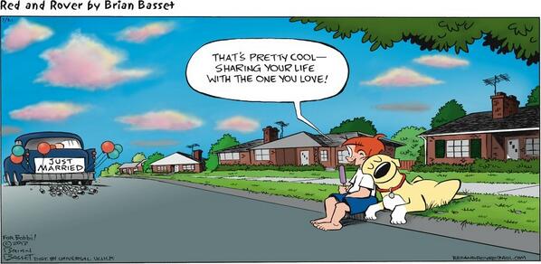 Hoy En Red Y Rover Comics De Brian Basset Gocomics Laugh Tracks: