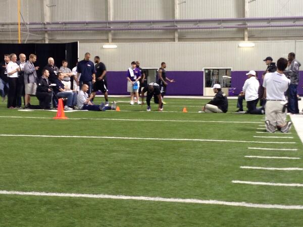 2014 LSU Pro Day Pictures