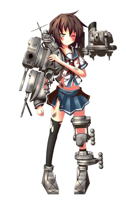 艦これ中破絵bot On Twitter 重巡洋艦、古鷹です。 三川提督率いる第8艦隊の一員として、第一次ソロモン海戦では敵艦多数を撃破し
