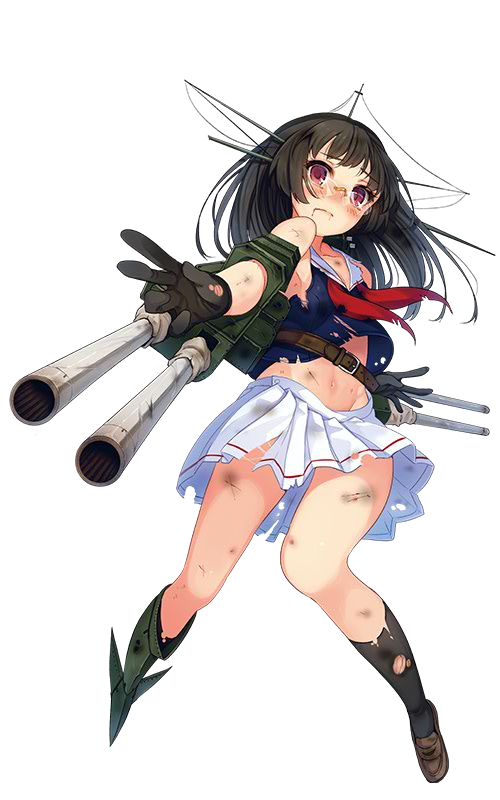 艦これ中破絵bot On Twitter 高雄型の4番艦、鳥海です。 マレー、ソロモン、マリアナ、レイテと数々の作戦に参加しました。 鳥海