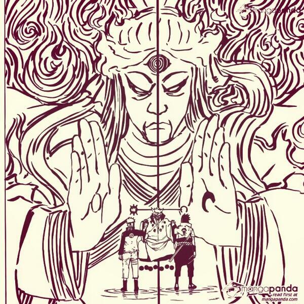 Rikudou Sennin Naruto Sasuke