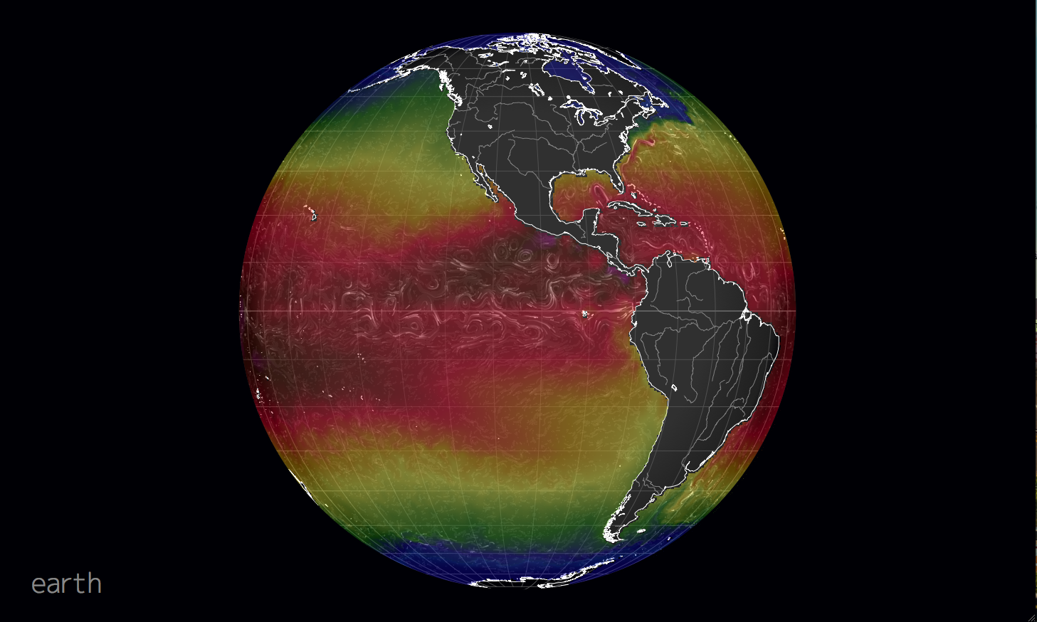 Ocean Currents Animation